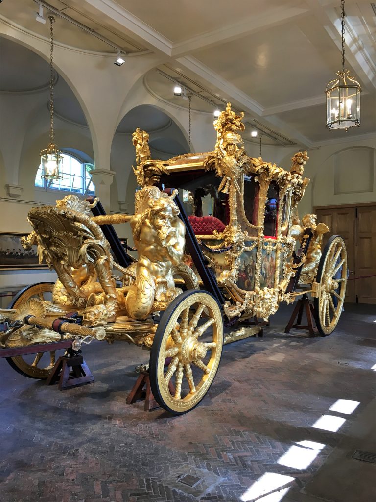 Horses, carriages and costumes - it has to be the Royal Mews - It's ...